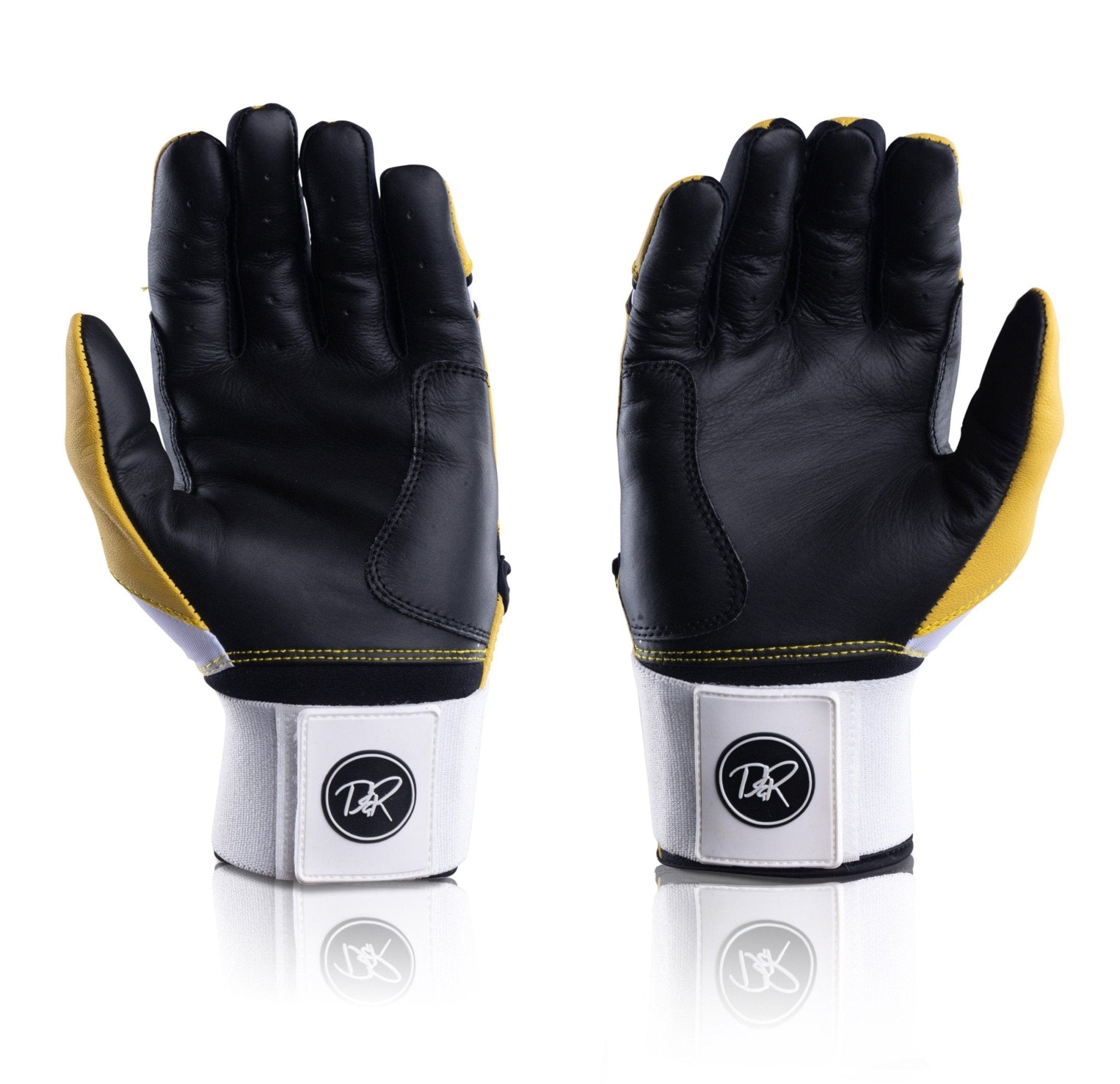 Batting Gloves Drip & Rip Danger Zone Premium Leather Long Cuff